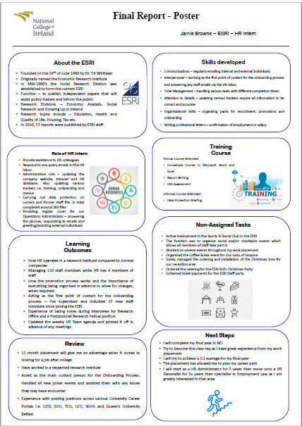 Work Placement Posters