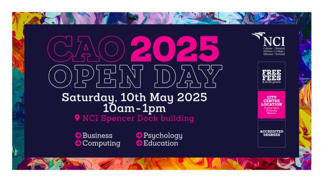 Spring Open Day - May - National College of Ireland