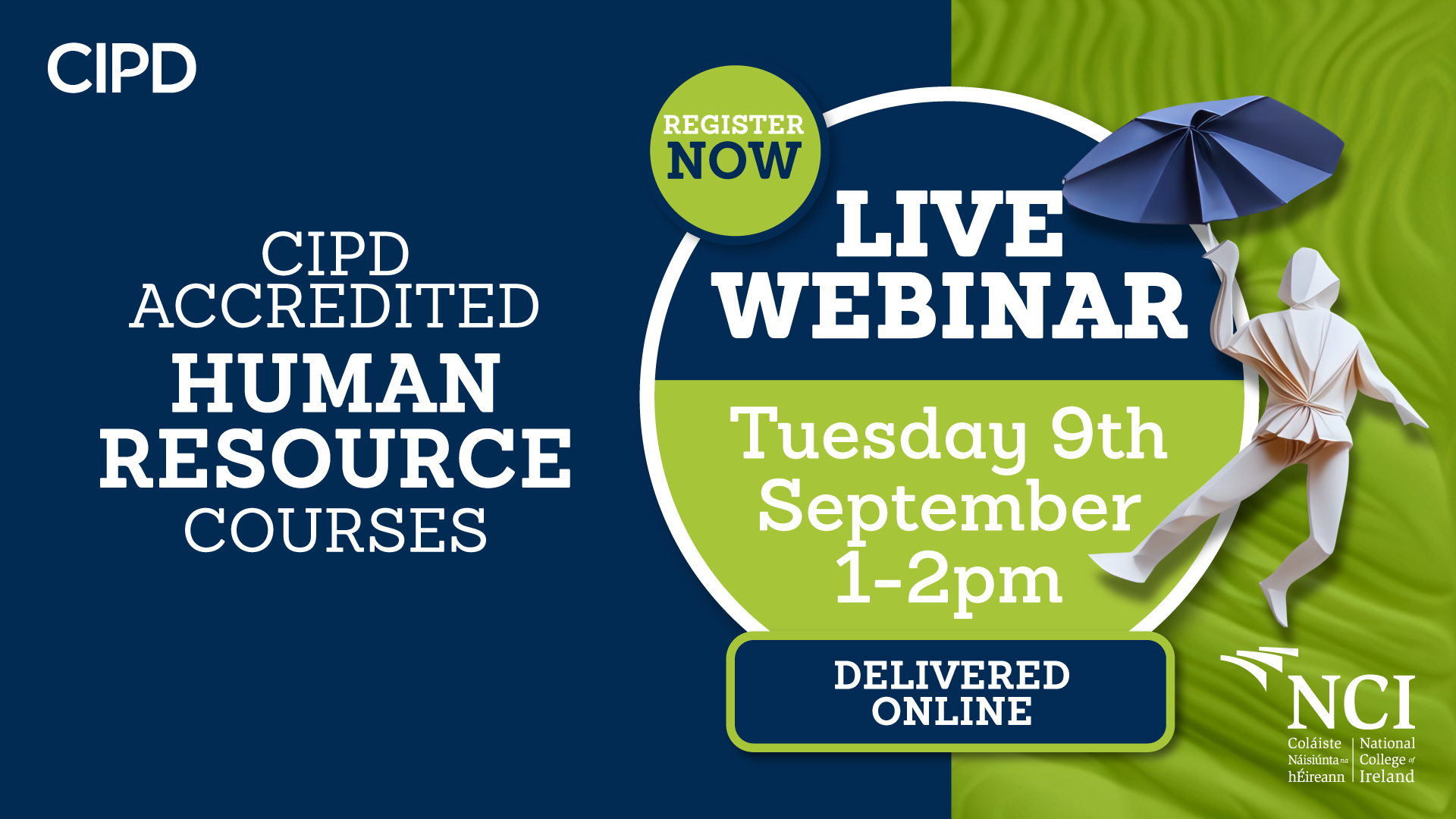 CIPD Course Information Webinar - National College of Ireland
