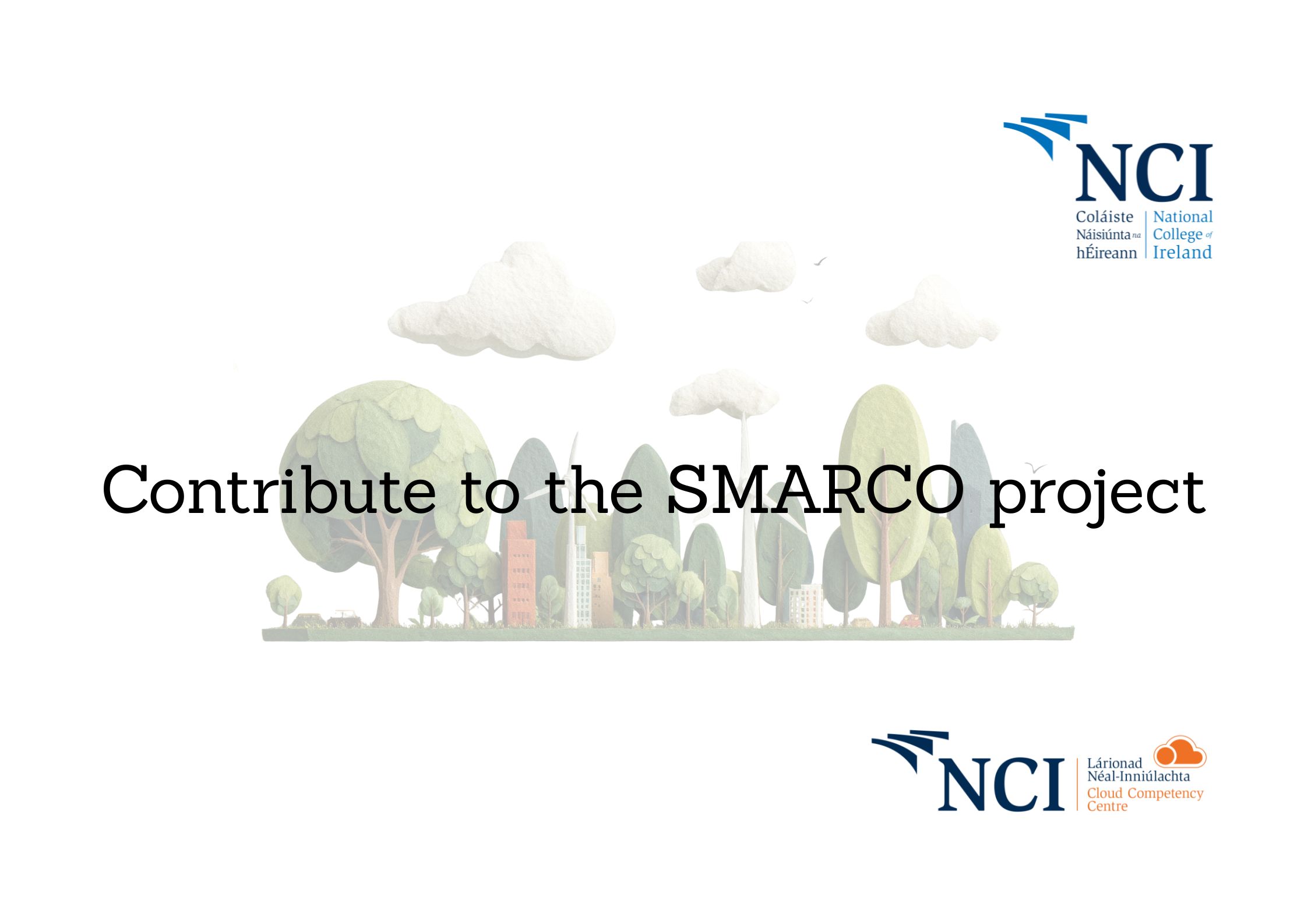 The Cloud Competency Centre invites students to contribute to the ...