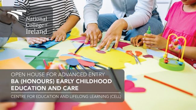Open House: Advanced Entry to NCI's Early Childhood Education Degree ...