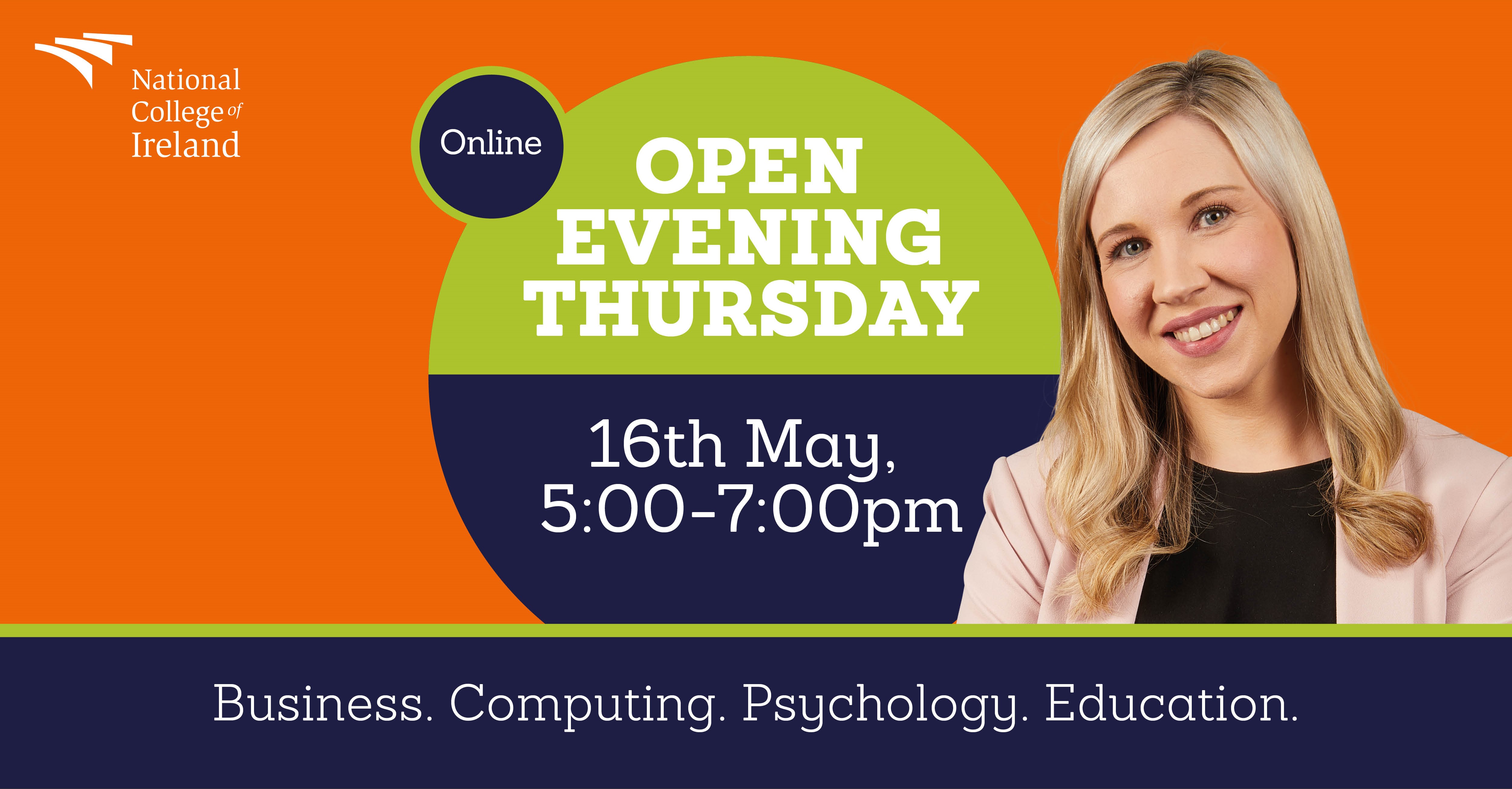 Online Open Event - National College of Ireland