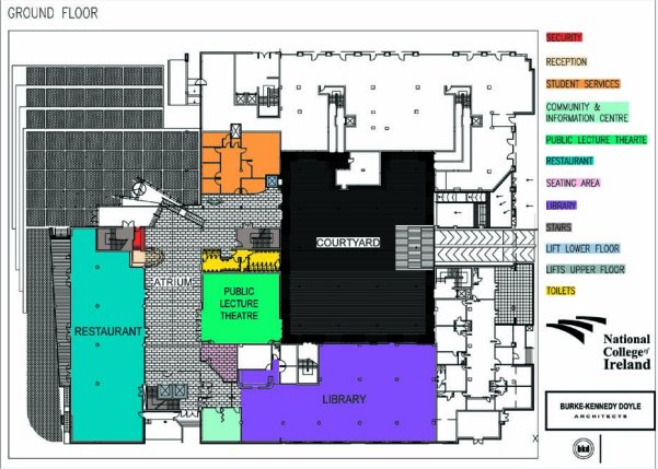 National College of Ireland > Campus > Hire our Facilities > College ...